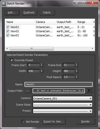 Batch Rendering