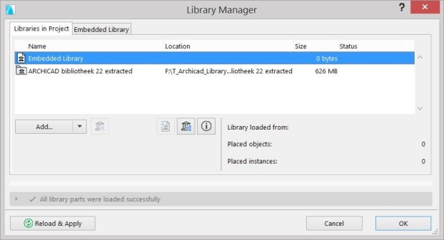 Extracting the ArchiCAD library