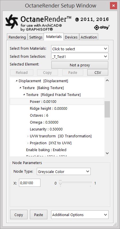 Ridged Fractal Texture